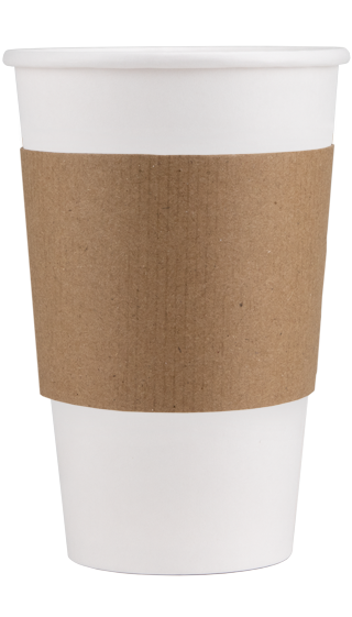 Kraft Corrugated Coffee Sleeves - Radix Branding Solutions