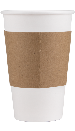Kraft Corrugated Coffee Sleeves - Radix Branding Solutions