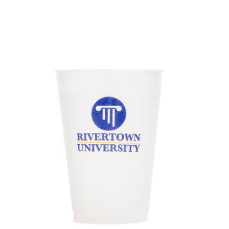 12oz Custom Frosted Stadium Cups