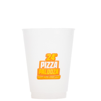 16oz Custom Frosted Stadium Cups